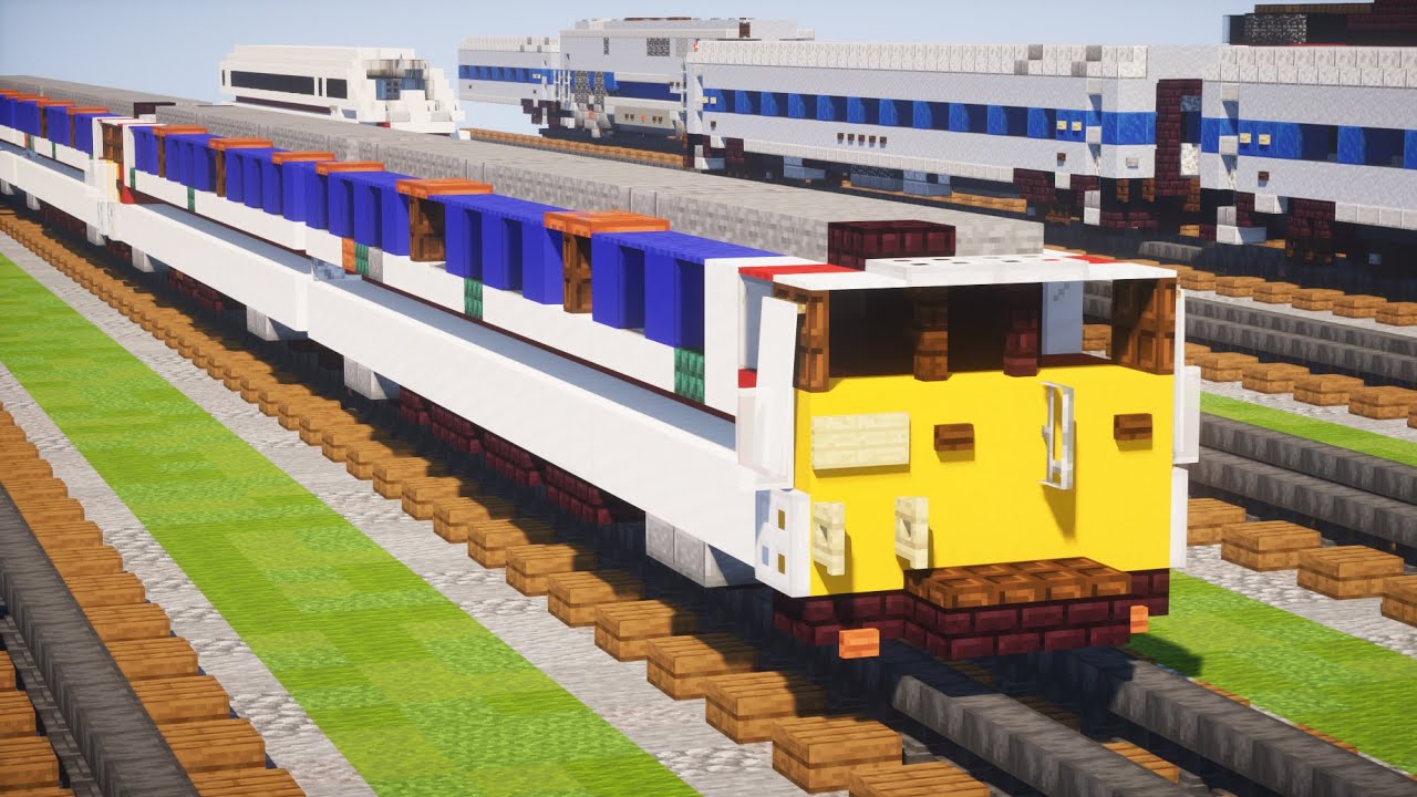 Minecraft Isle of Wight Network SouthEast 483 Class Train Tutorial - YouTube