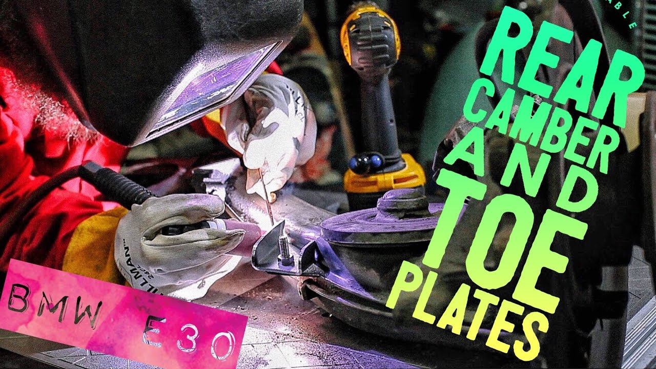 HOW TO INSTALL REAR CAMBER AND TOE PLATES BMW E30 REAR SUBFRAME BERTY ...