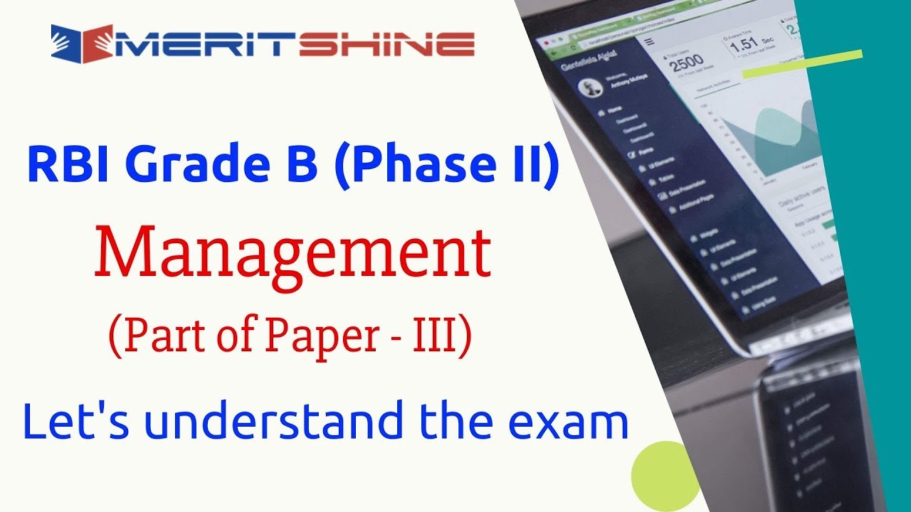 RBI Grade B | Management | Let's understand the exam - YouTube