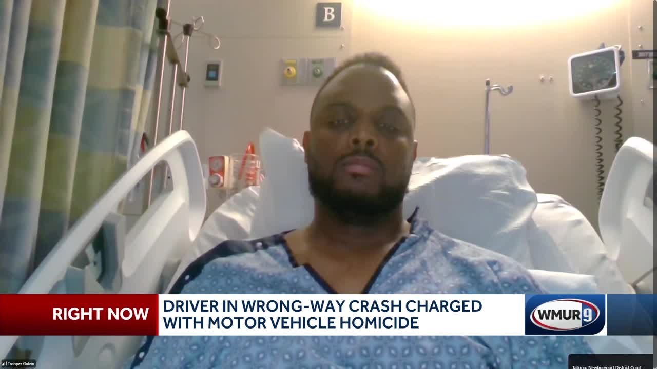 Driver in wrong-way crash charged with motor vehicle homicide - YouTube