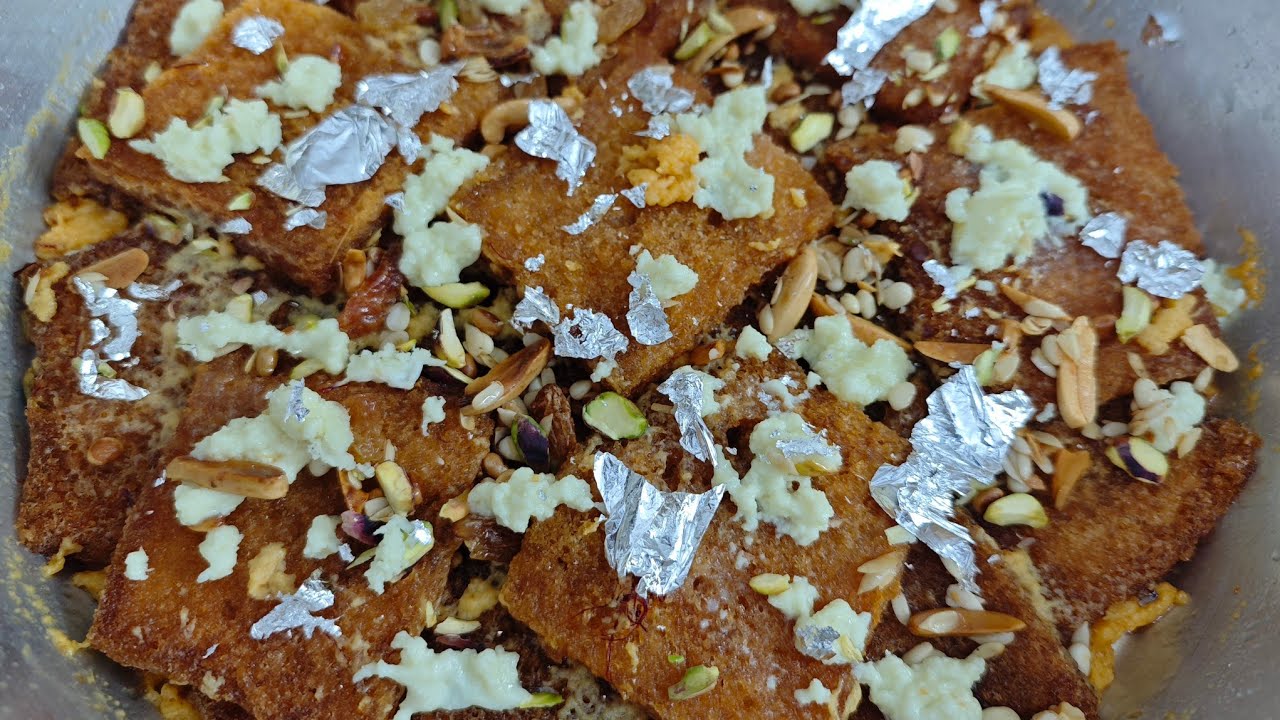 Hyderabadi Double Ka Meetha Recipe Double Ka Meetha Banane Ka Tarika