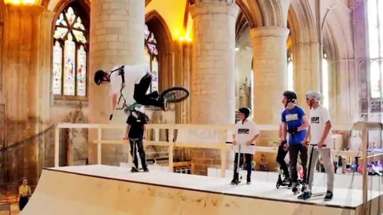 RUSH SKATE PARK | GLOUCESTER CATHEDRAL - YouTube