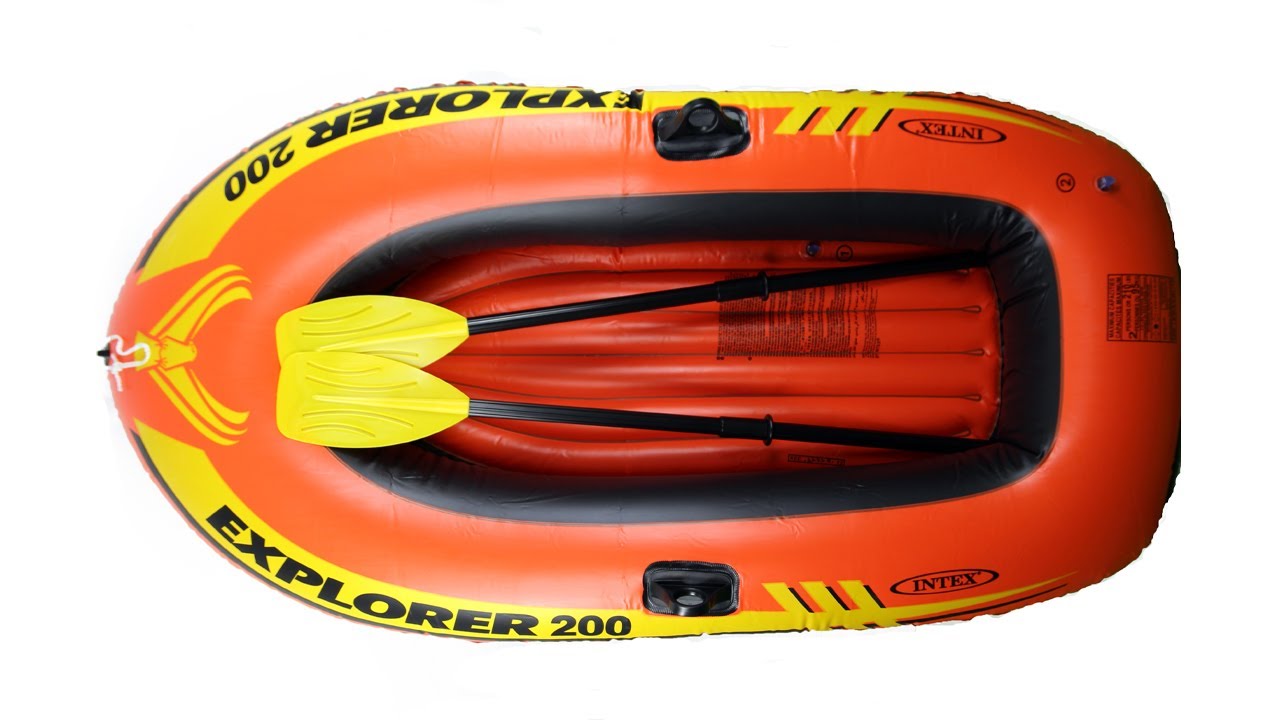 Two Person Raft | Intex 58331EP - YouTube