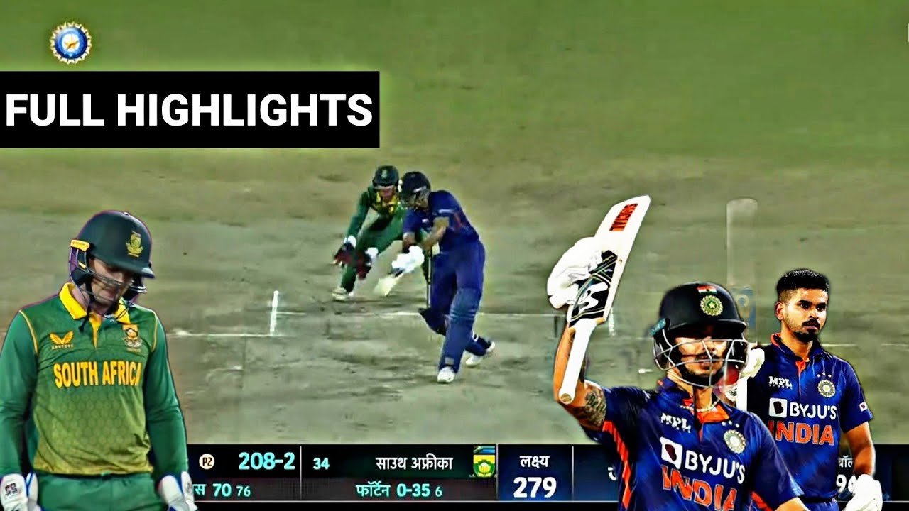 India vs South Africa 2nd ODI Match Full Highlights, IND vs SA 2nd ODI ...