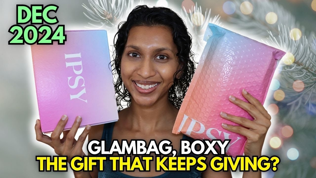 NEW IPSY December 2024 Glambag and Boxycharm! - YouTube