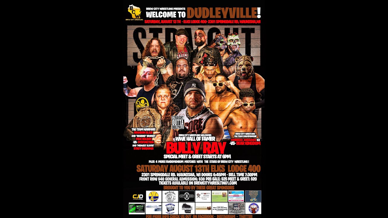 BCW Welcome To Dudleyville - Houa Meng VS Shawn Priest - YouTube