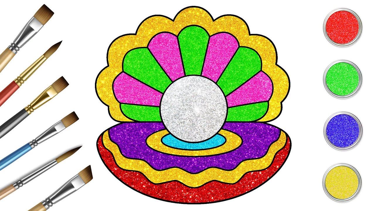 Passos fáceis e simples para desenhar uma concha | Aprenda a desenhar ...