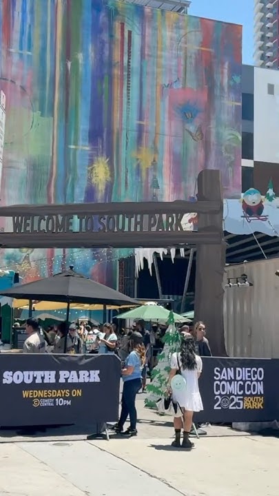 South Park Offsite Activation At San Diego Comic Con 2025 #southpark #sdcc #sdcc2025 #shorts ...