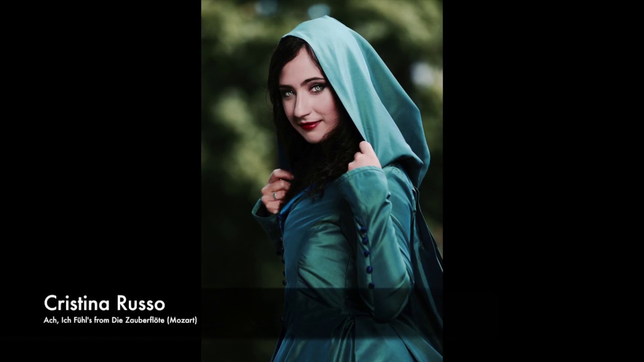 Soprano Cristina Russo sings LIVE Ach, ich fühl's from Die Zauberflöte ...