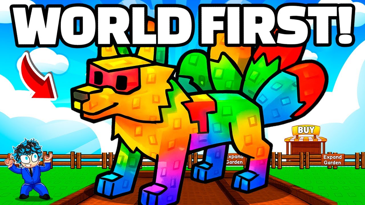 World First RAINBOW CORRUPTED KITSUNE In Grow A Garden - YouTube