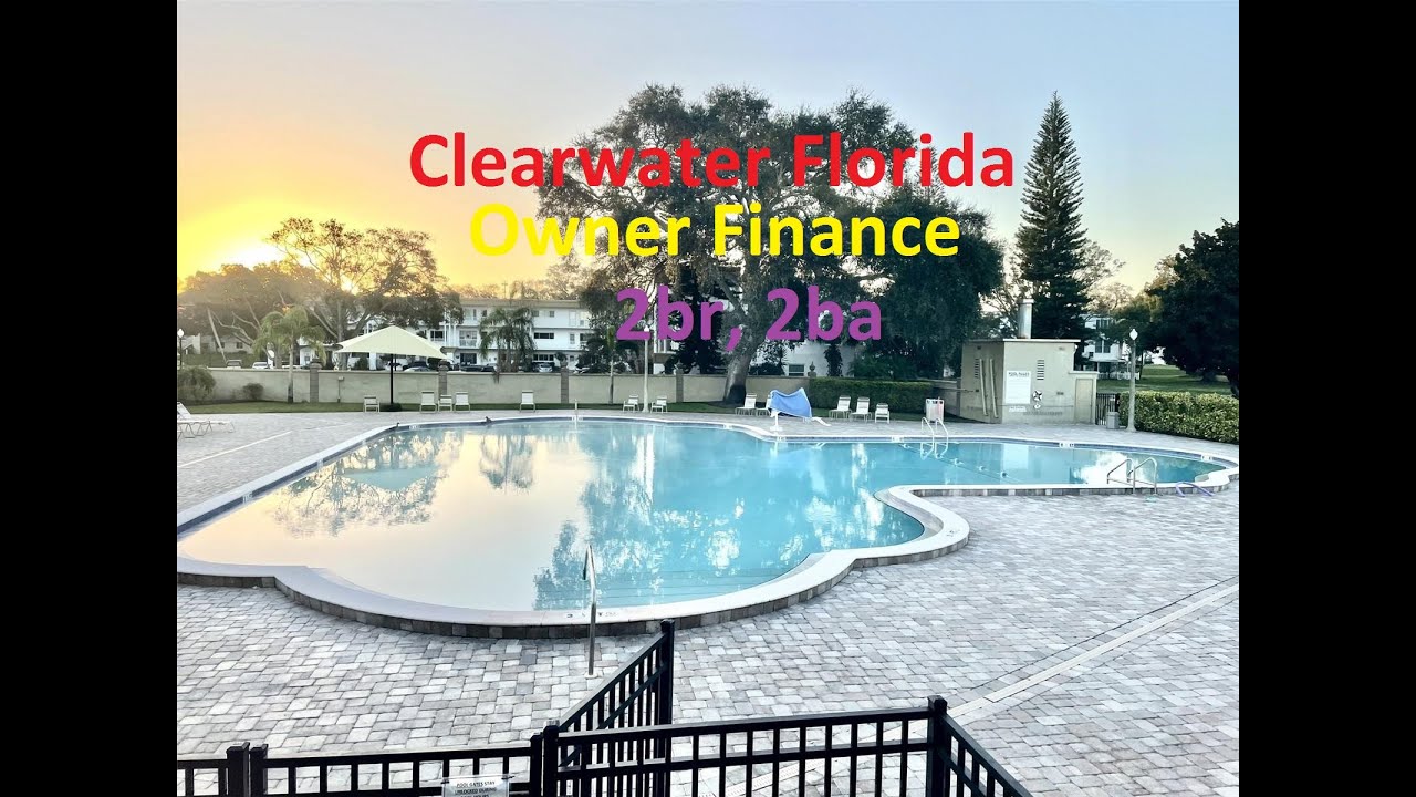 Clearwater Owner Finance 2br, 2ba condo in 55+ community - YouTube