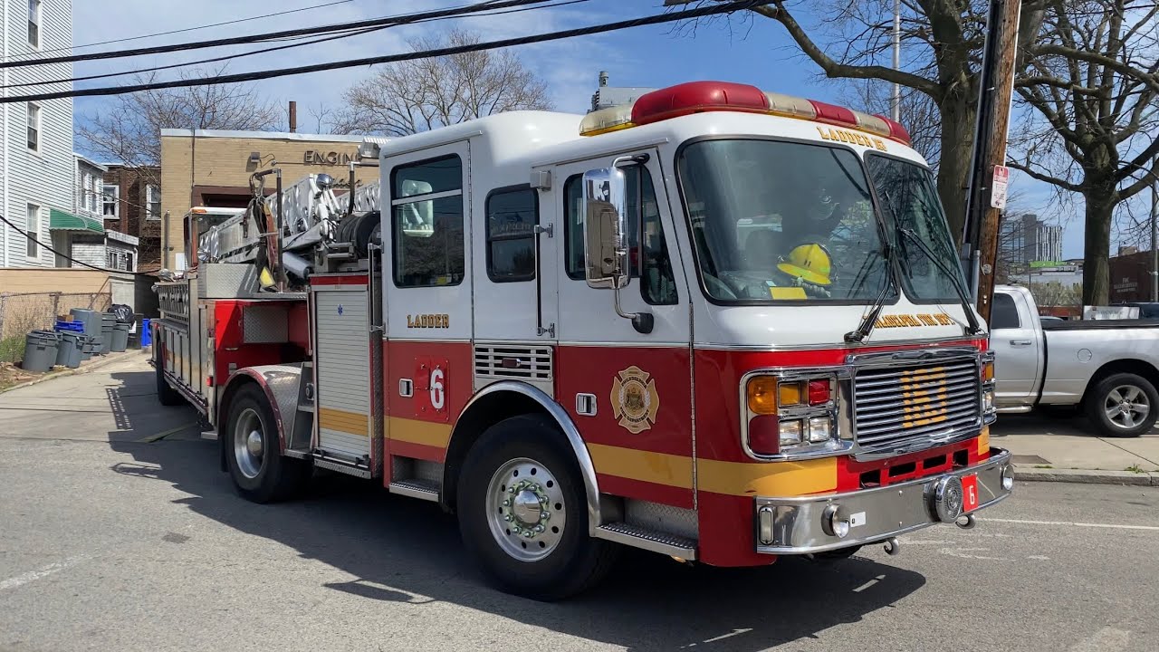 ⁴ᴷ **** NOW RETIRED LADDER **** PHILADELPHIA FIRE DEPARTMENT LADDER 6 ...