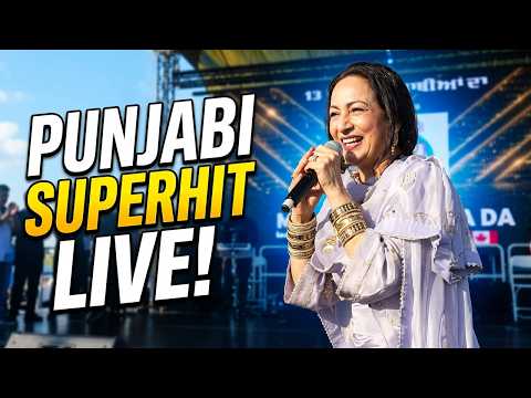 Satwinder Bitti Live Performance | Mere Dil Di Chhatri Te | Punjabi Superhit Song | Canada