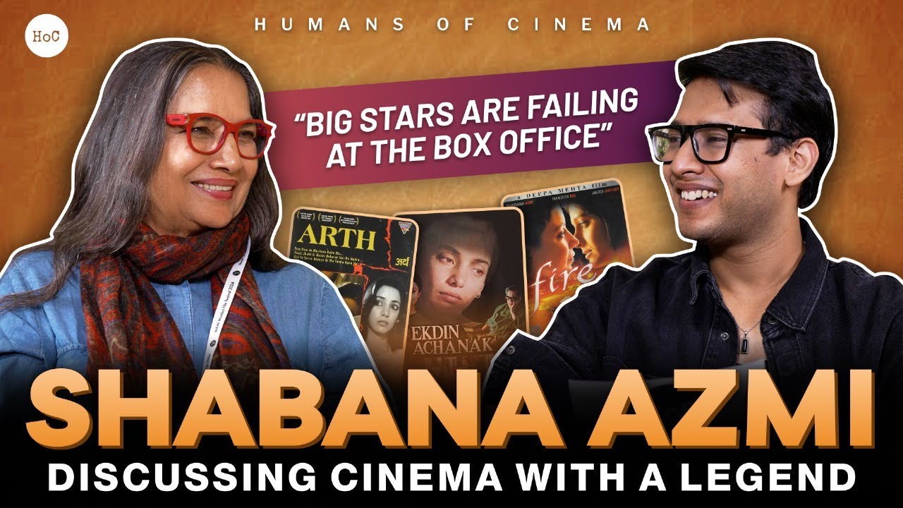 Shabana Azmi’s Masterclass On Hindi Cinema & Acting | The Humans Of ...