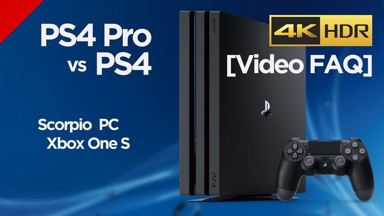 PS4 Pro vs PS4 vs PC vs Xbox One X: Parliamo di 4K, HDR, risoluzione e ...