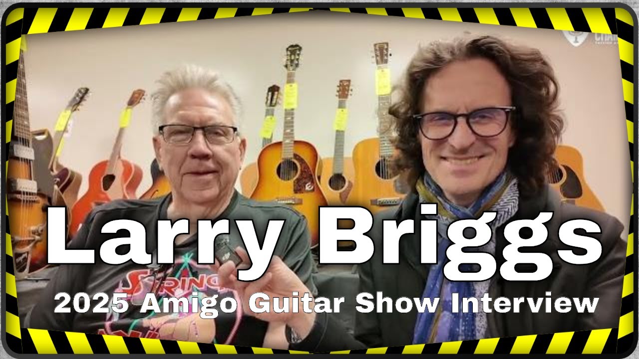 Larry Briggs interview, Amigo Guitar Shows organiser - YouTube
