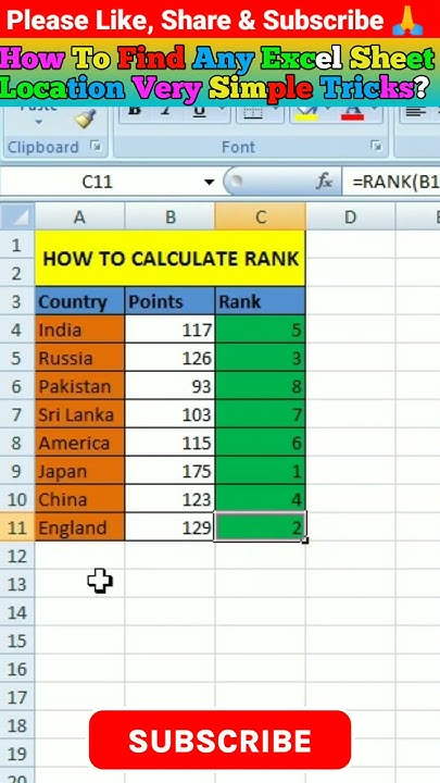 How to Find location of a file | How to Find excel sheet path | Location of a missing file # ...