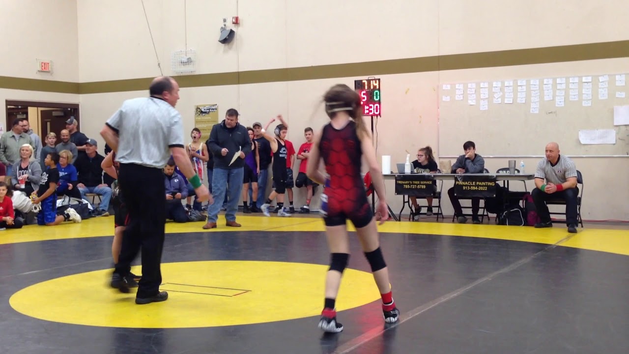 Nicole Redmond - Paola Open 12U100B Match 1 - 12/22/2018 - YouTube