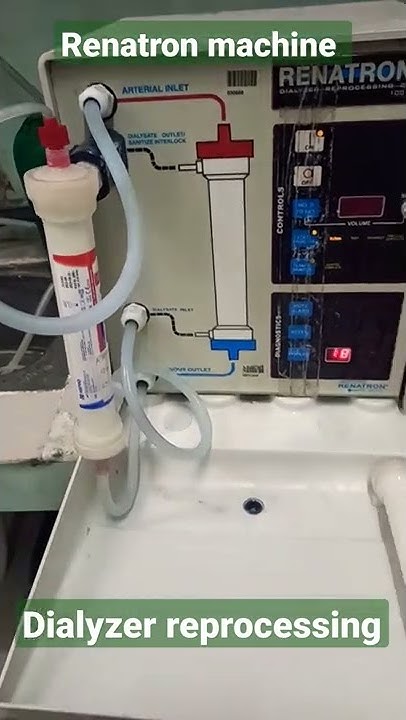 RENATRON MACHINE ( dialyzer reprocessing) - YouTube