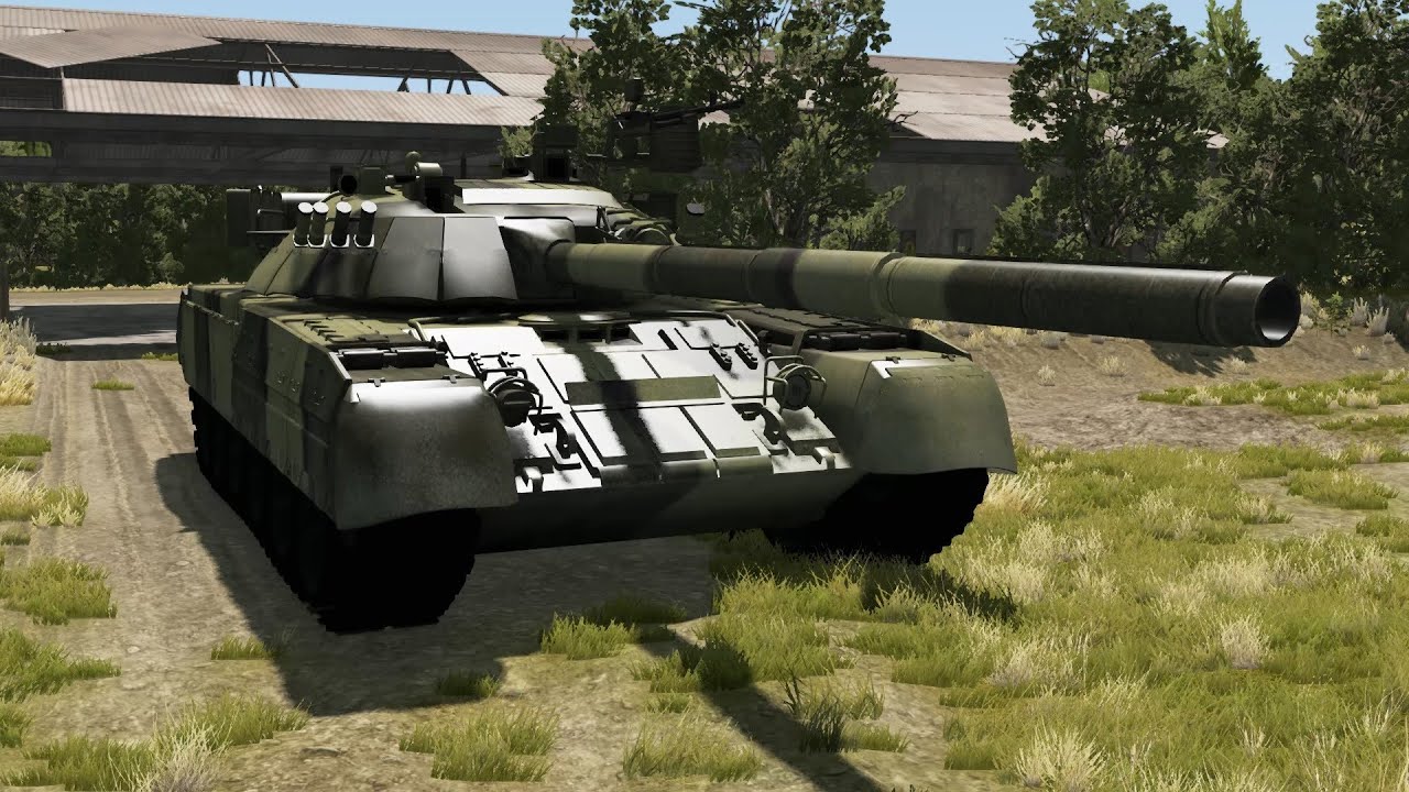 BeamNG.drive - T-80UD 1987 - Tank Show Test Drive Crash . 4K 60fps ...