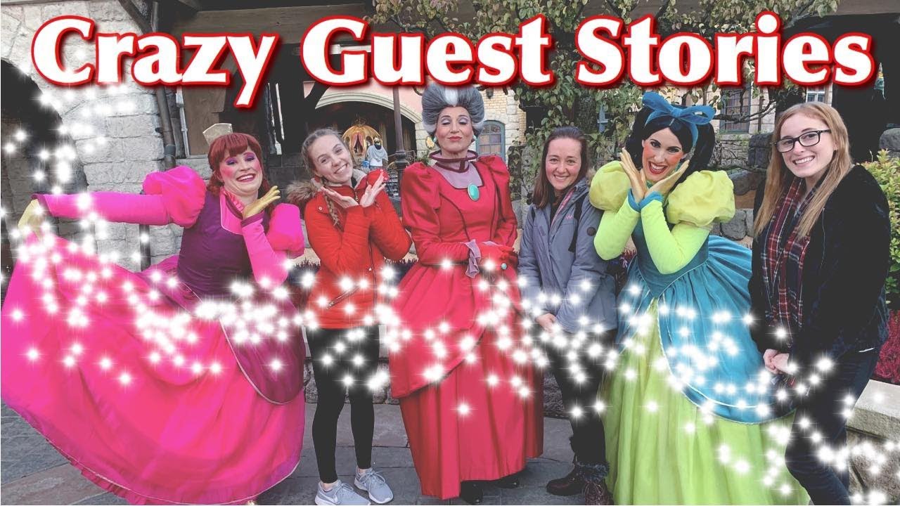 CRAZY Disney Guest Stories | What it's REALLY Like Being a Character ...