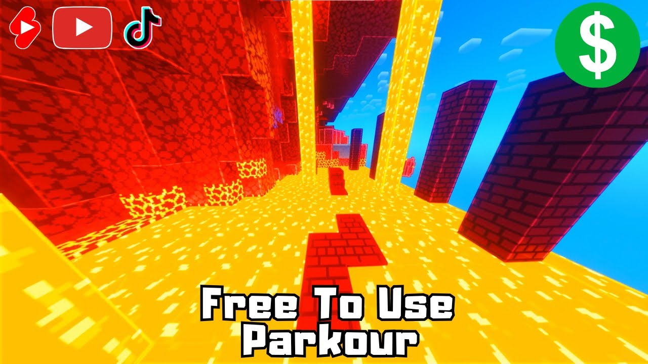 Minecraft Parkour Gameplay No-Copyright 4K/60FPS - YouTube