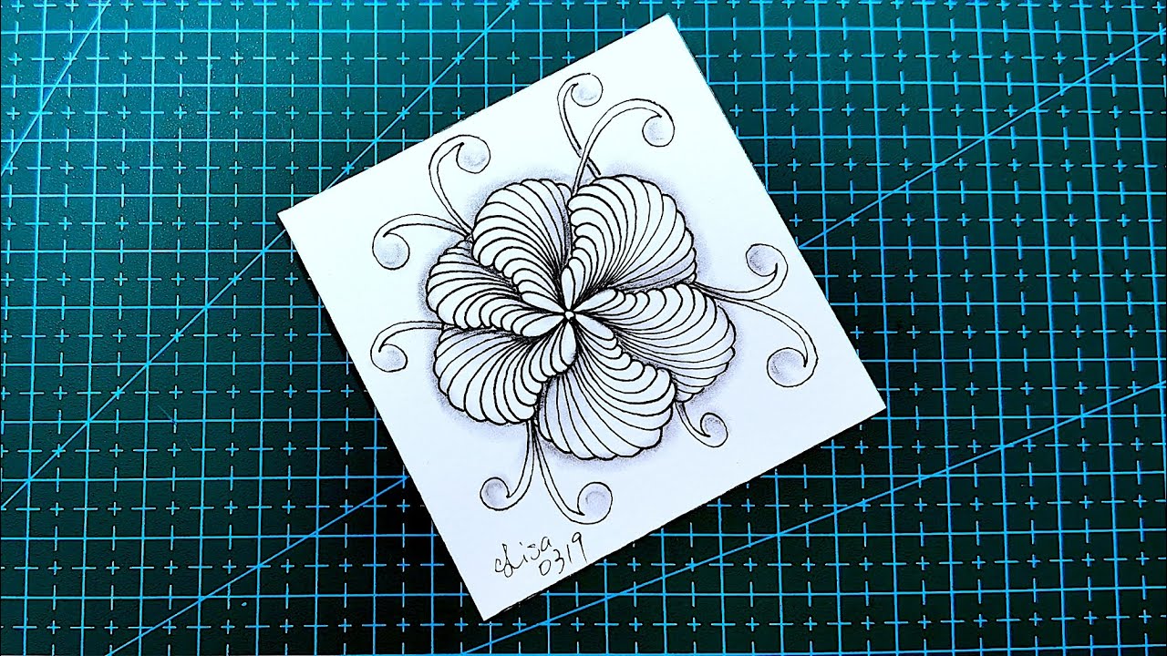 Easy Zentangle step by step patterns for beginners— Hamsix；简易禅绕画基础图样步骤 ...