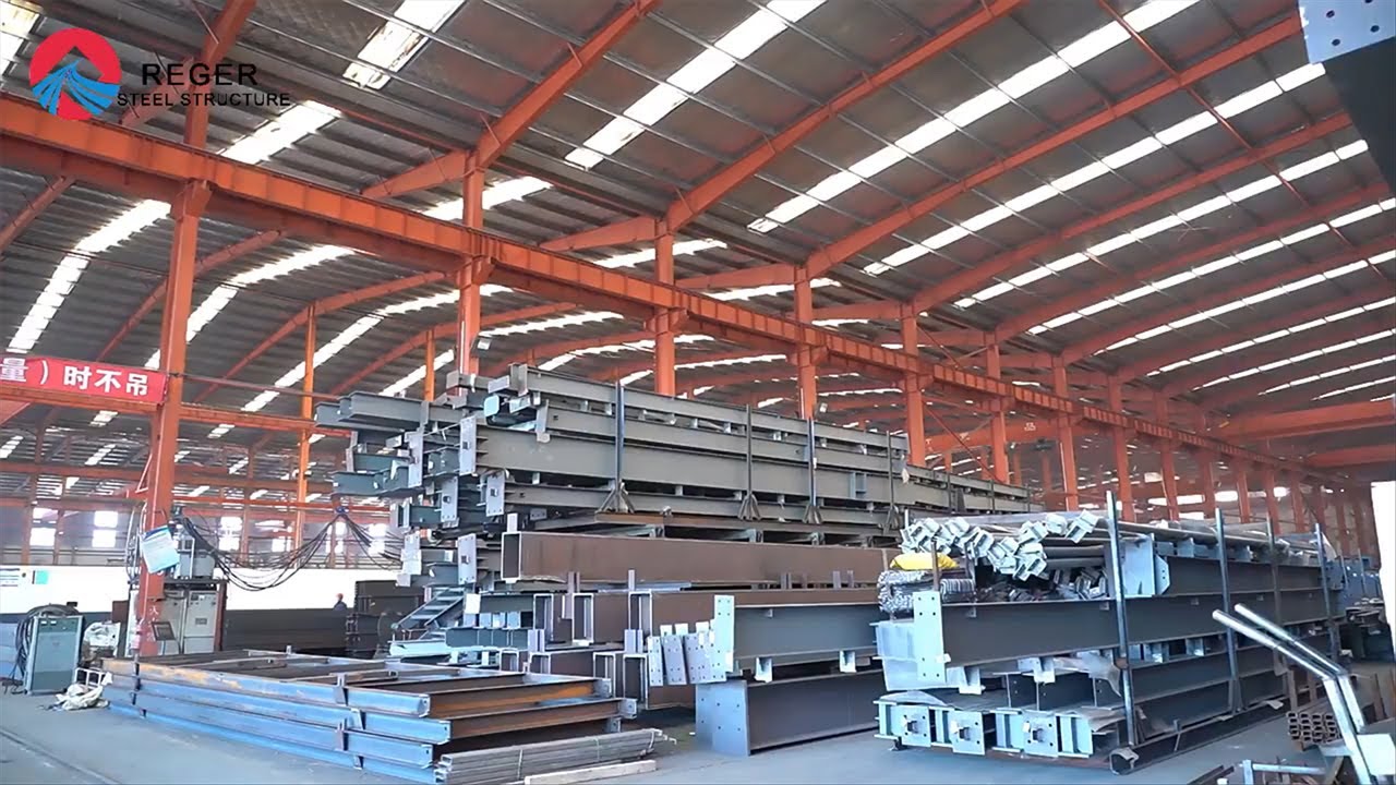 Steel Structure Warehouse Workshop Buildings Primary Framing Members ...