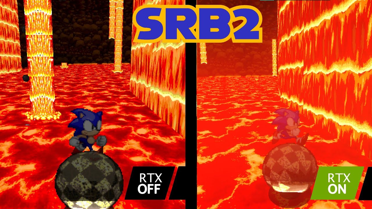 SRB2 but RTX is turned on - YouTube