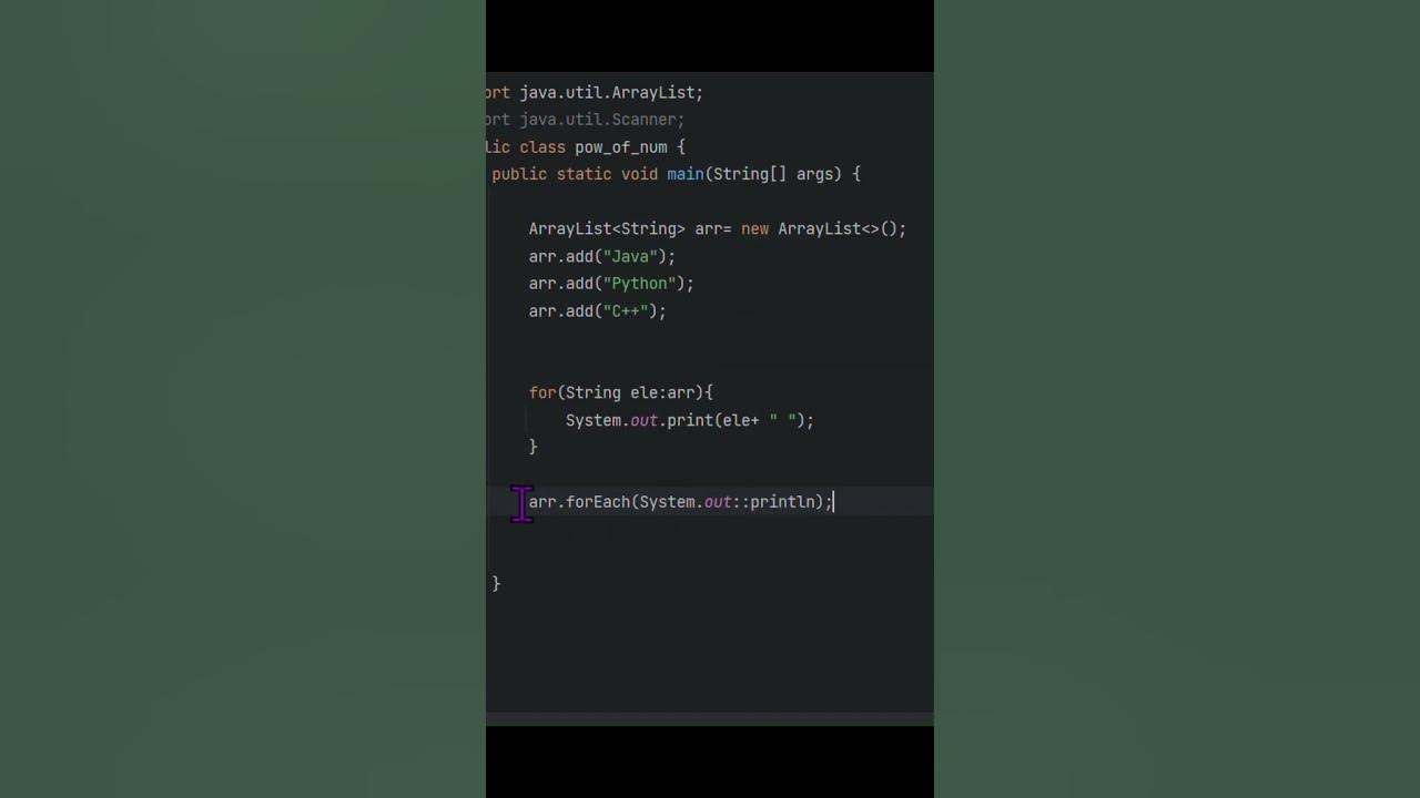 Clean Code Tip: Print Lists the Smart Way in Java 💡 #javaprogramming - YouTube