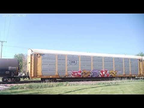 Union Pacific MNPCH 10 with ex-SP unit 6236 mid-train dpu - YouTube