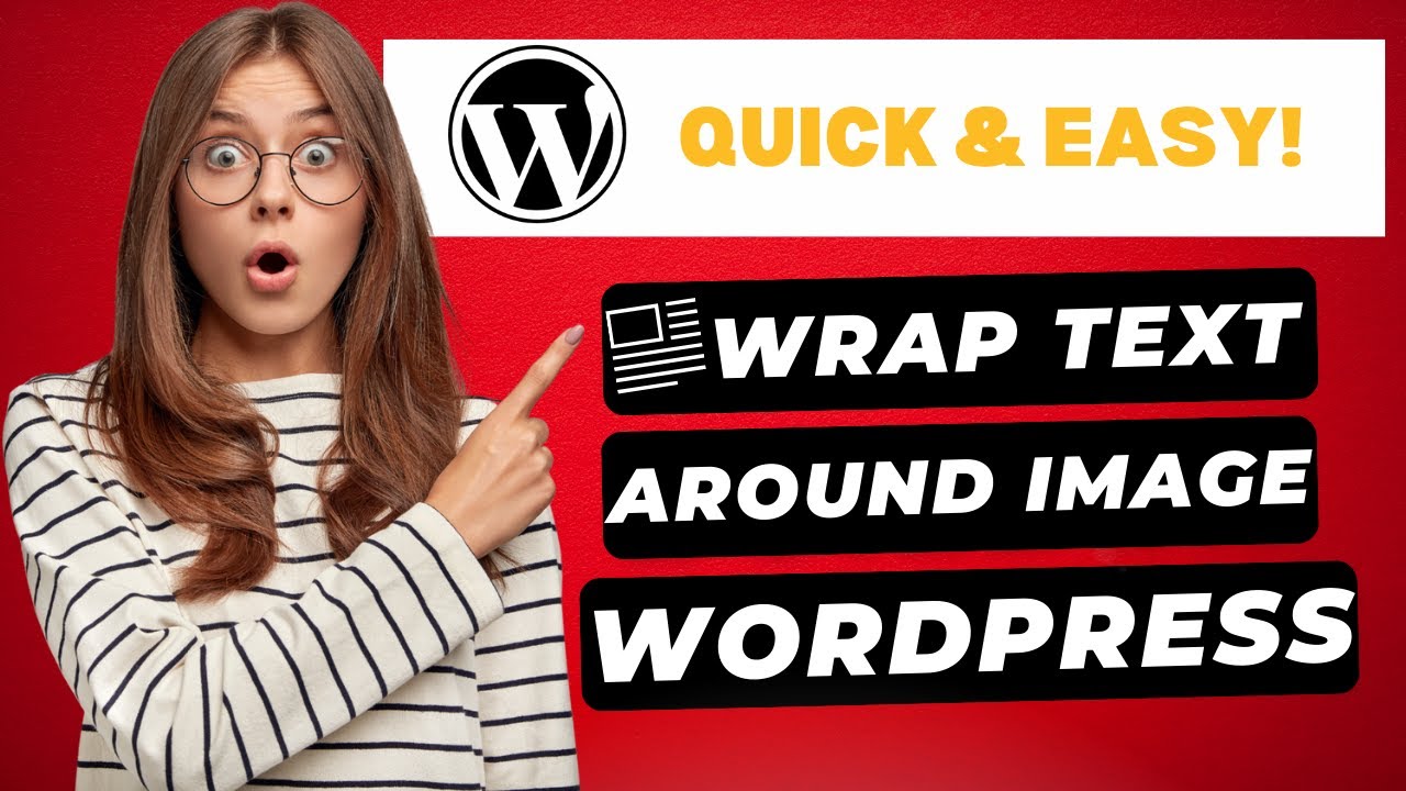 How To Wrap Text Around An Image In WordPress FAST Easy YouTube How To Wrap Text Around An Image In WordPress FAST Easy YouTube