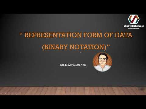 Lectures 6 - Numeric Data (Binary Notation - Fixed Point Numbers) - YouTube