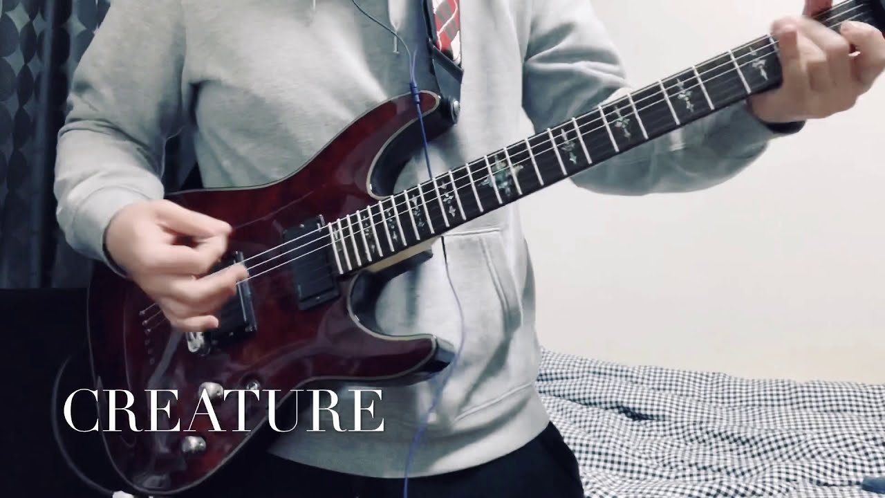【ギター】【弾いてみた】CREATURE/lynch. - YouTube