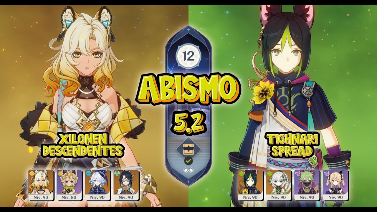 C0 Xilonen Descendentes & C2 Tighnari Spread / Abismo 5.2 Piso 12 ...