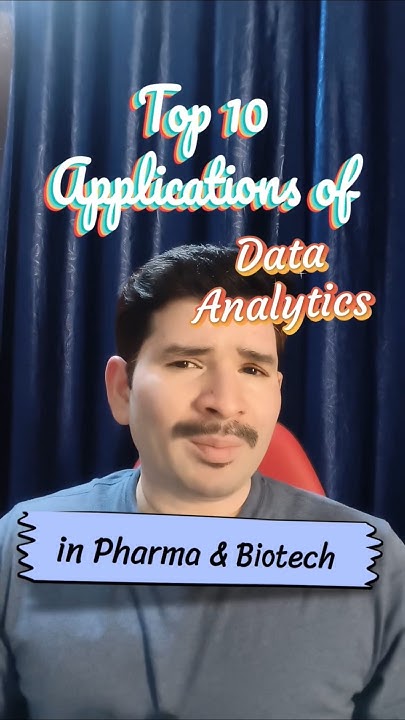 Top 10 Applications of Data Analytics in pharma, Biotech #dataanalyst #datascientist # ...