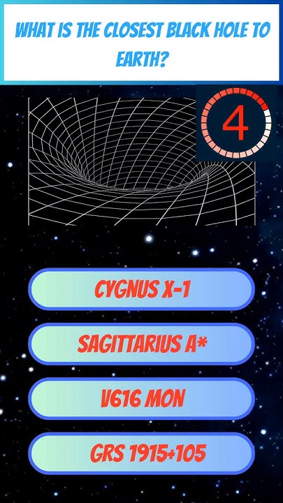 What is the Closest Black hole To earth? #quiz #galaxy #foryou - YouTube