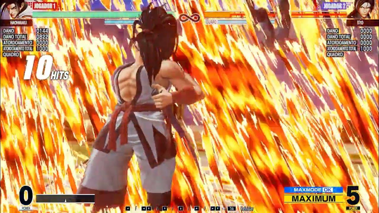 KOF XV HAOHMARU CLÍMAX COMBO - YouTube
