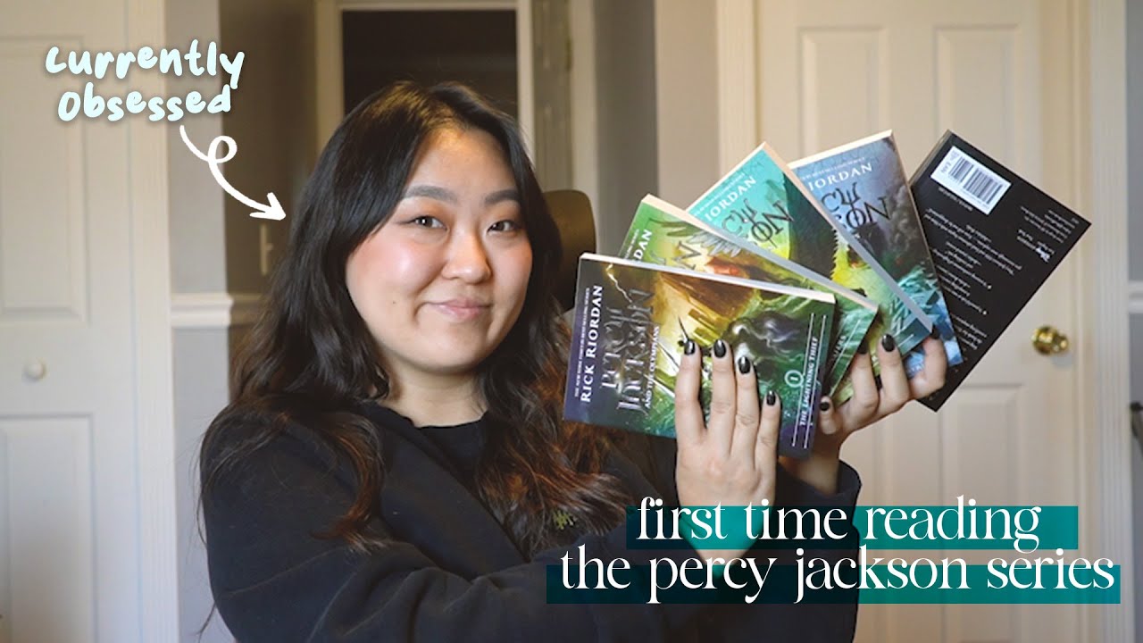 finally read the percy jackson and the olympians series for the first ...