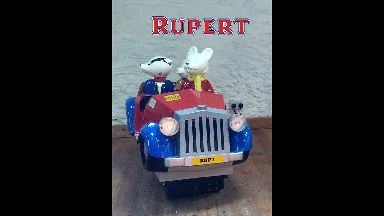 Rupert the Bear Kiddie Ride - YouTube