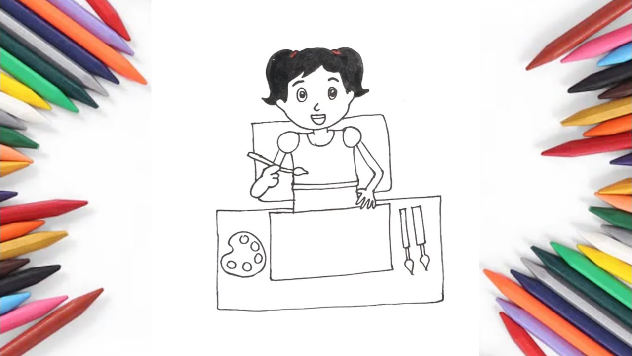 Gattu Chinki Cartoon | Gattu Chinki Drawing | Easy Drawing for Kids ...