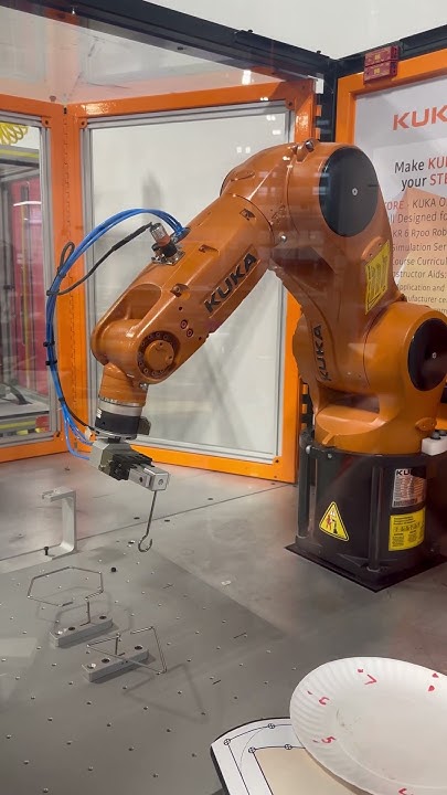 Kuka first program - YouTube