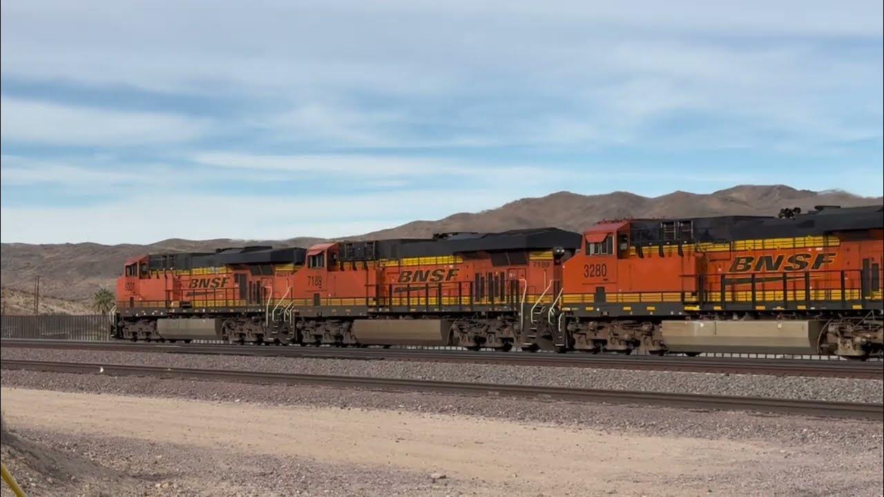 BNSF and UPRR trains along the way to Las Vegas and back 12/22 - 12/25 (Barstow & other SoCal ...