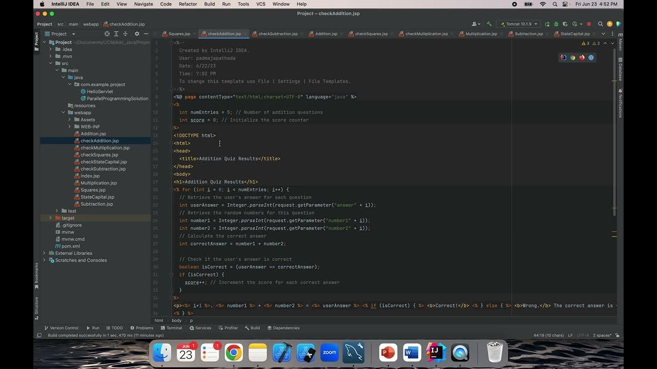 Adv Application Programming Java Project - YouTube