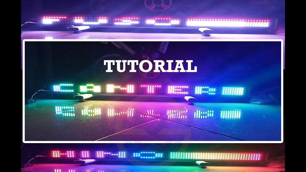Tutorial Setting Tulisan di Strobo Text HALO Versi 4 - YouTube