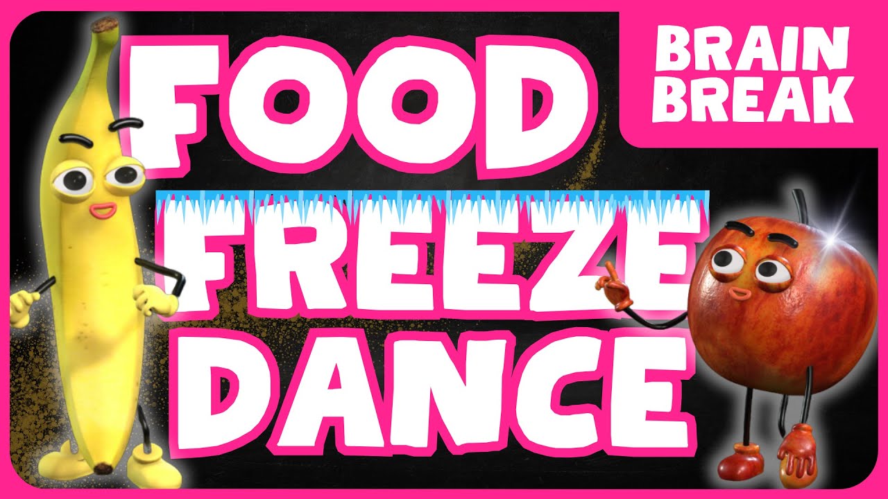 FOOD FREEZE DANCE | FREEZE DANCE | Brain Break | Just Dance | Kids ...