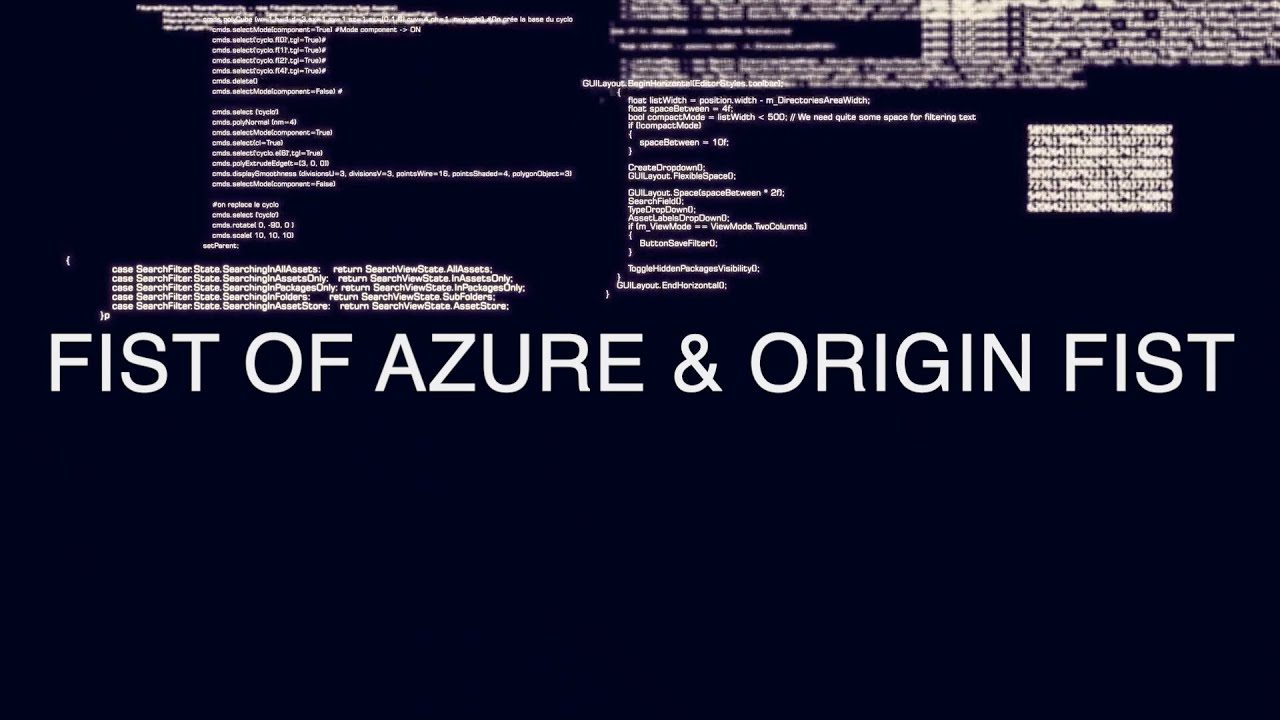 Fist of Azure & Origin Fist by #ShokoRasputin #IndustrialTechno # ...