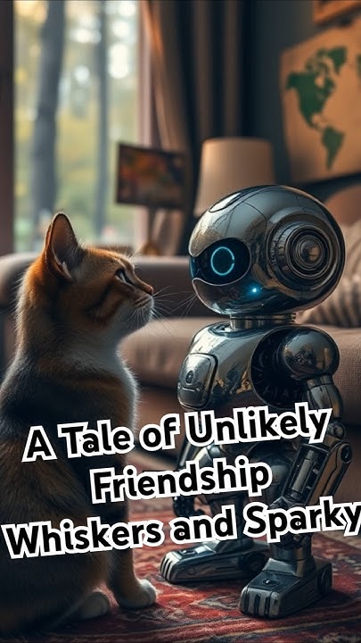 Whiskers and Sparky: A Tale of Unlikely Friendship - YouTube