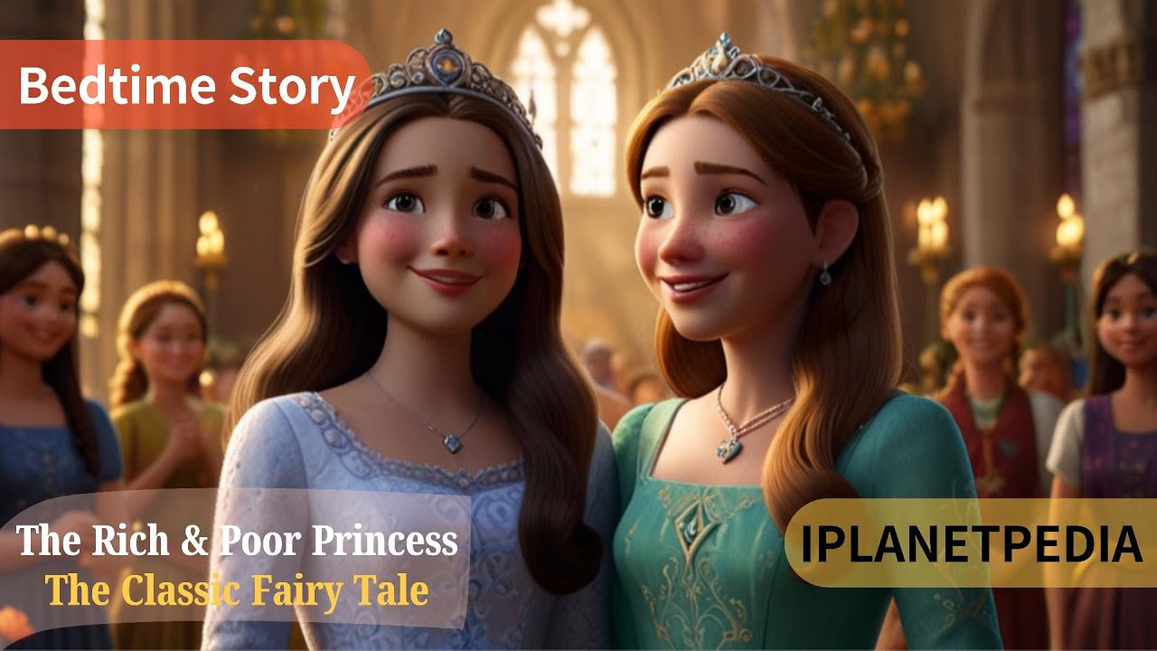 The Rich & Poor Princess | The Classic Fairy Tale | Bed Time Story ...