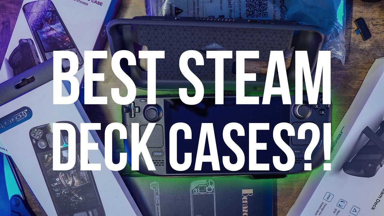 Best Steam Deck Case?! Let's Look at 6 Options - YouTube